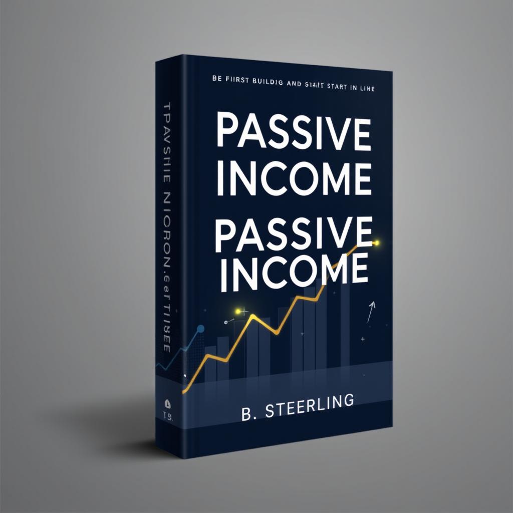Professional Book Cover Design for 'Passive Income: Be First in Line ...