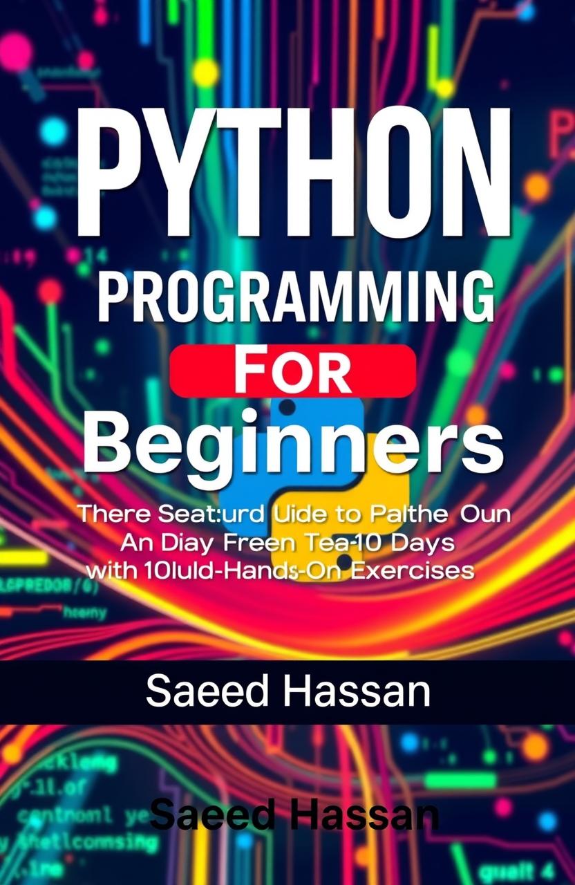 Stunning Book Cover Design for 'PYTHON Programming For Beginners' | Idyllic