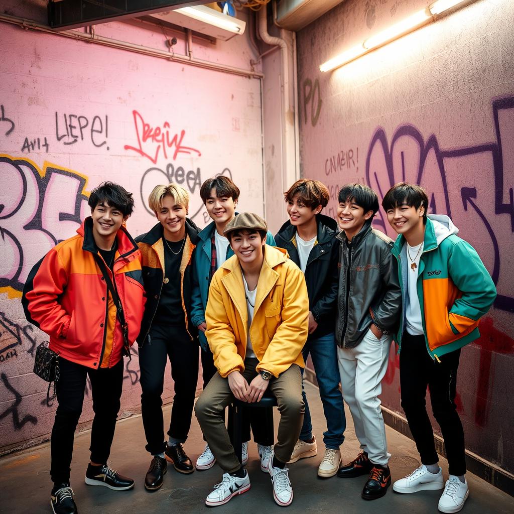 BTS Vibrant Photo Shoot: Uniting Style, Energy & Brotherhood