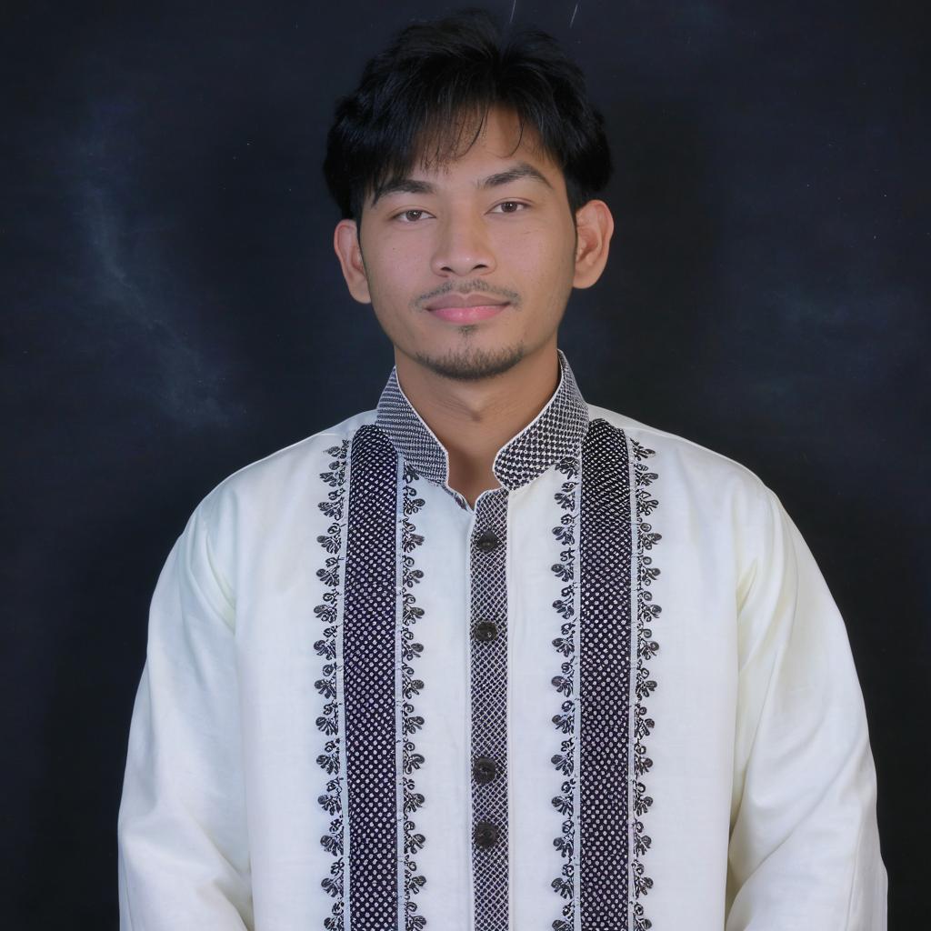 Elegant Portrait of a Young Man in Barong Tagalog Inspired by Juan Luna