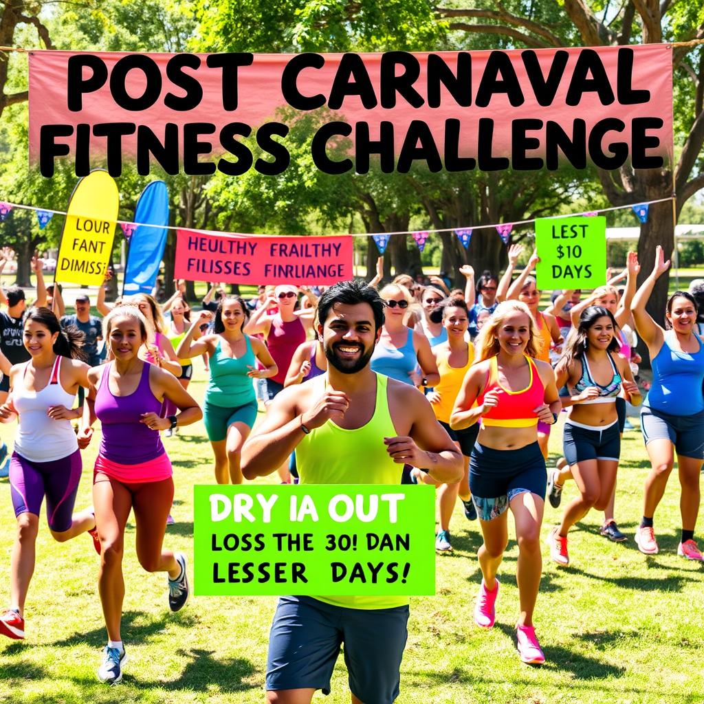 Join the Post-Carnaval Fitness Challenge: Get Fit in 30 Days!