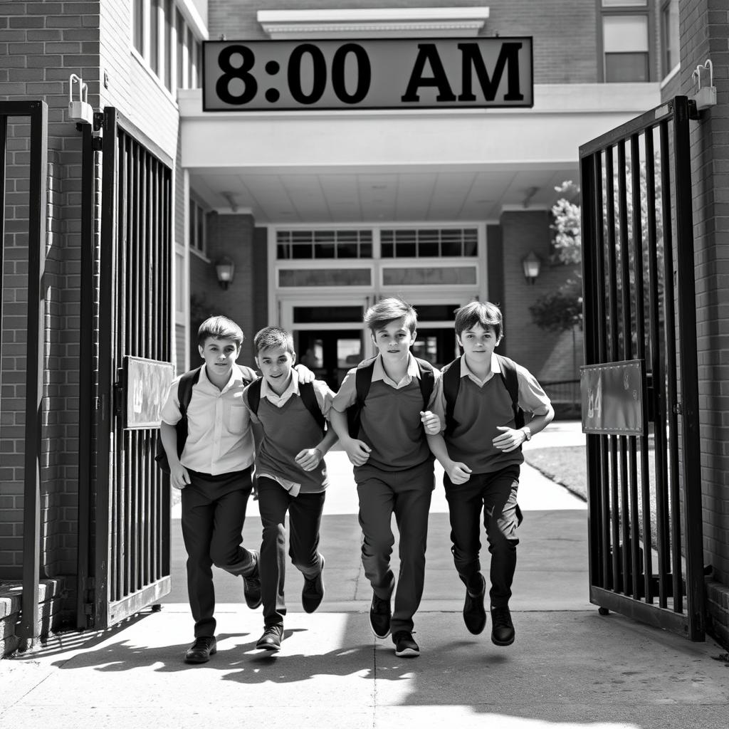 Capturing the Rush: Boys Entering High School