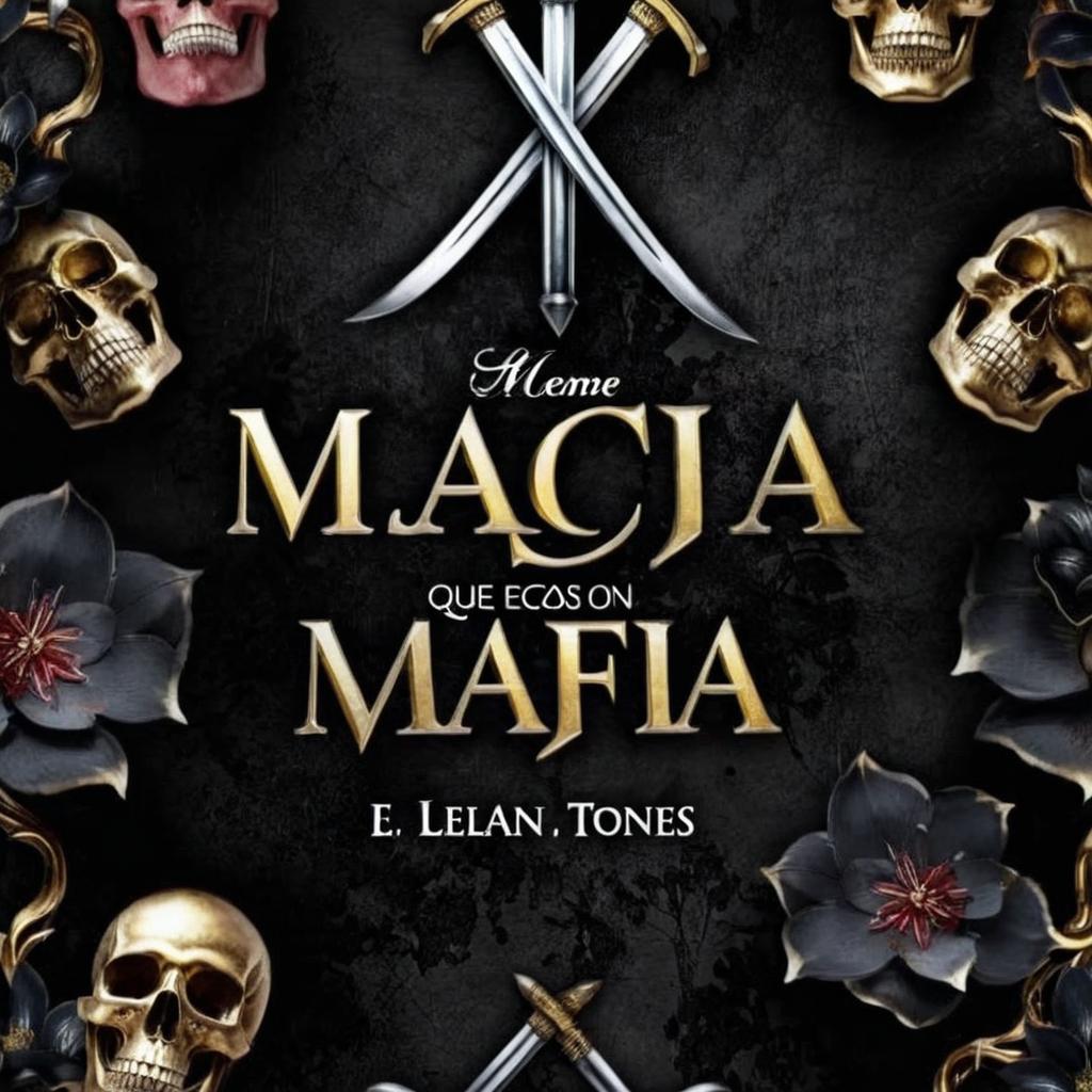 Mafia Fanfiction Book Cover Design: Entre Sangre, Lealtad y Deseo