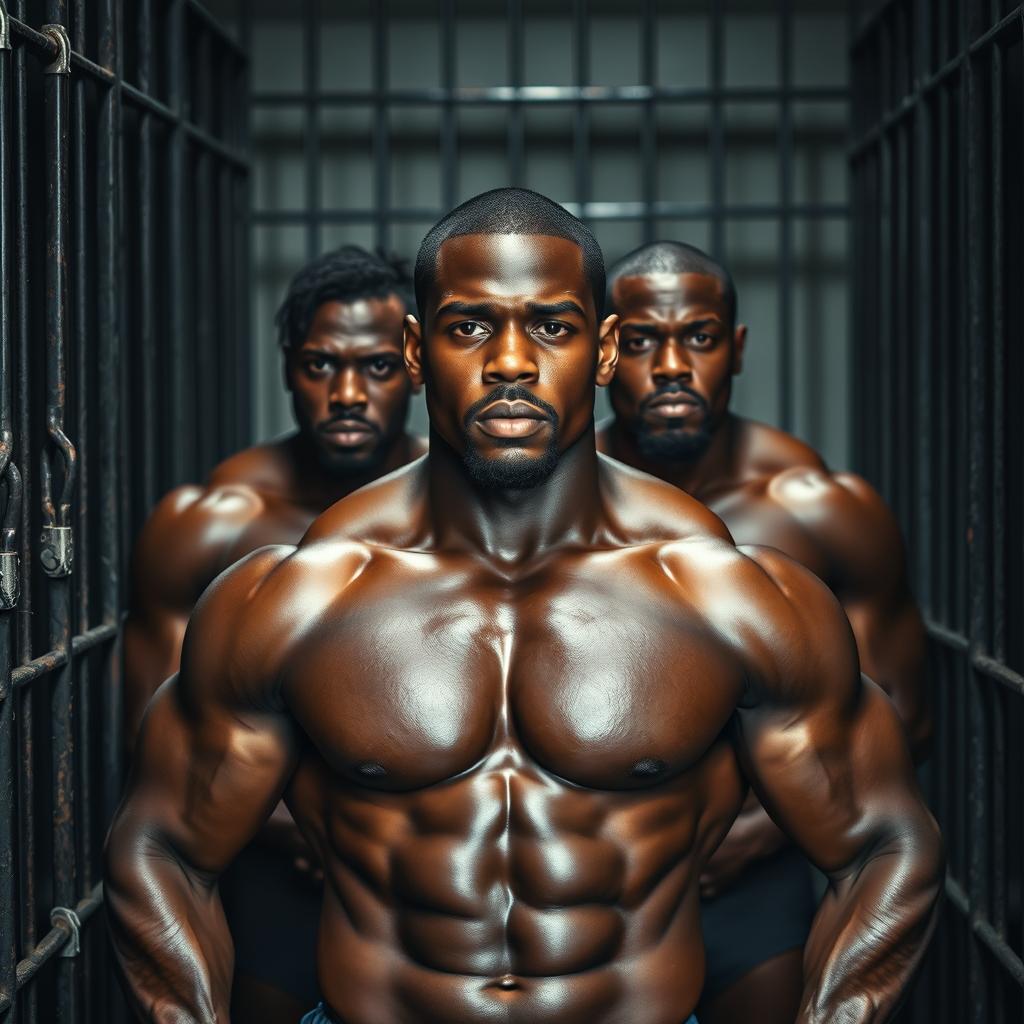 Power and Resilience: Captivating Images of Muscular Prison Inmates