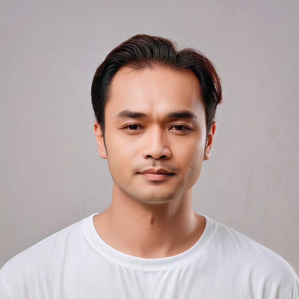 Reflective Male Portrait for Ash Wednesday | Idyllic AI