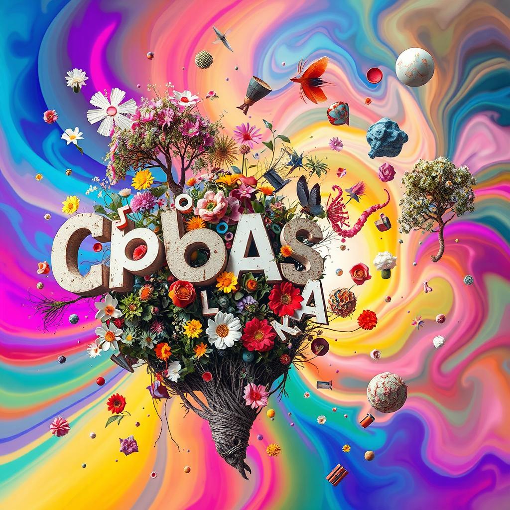 Surreal Chaos: An Abstract Exploration of Confusion and Color