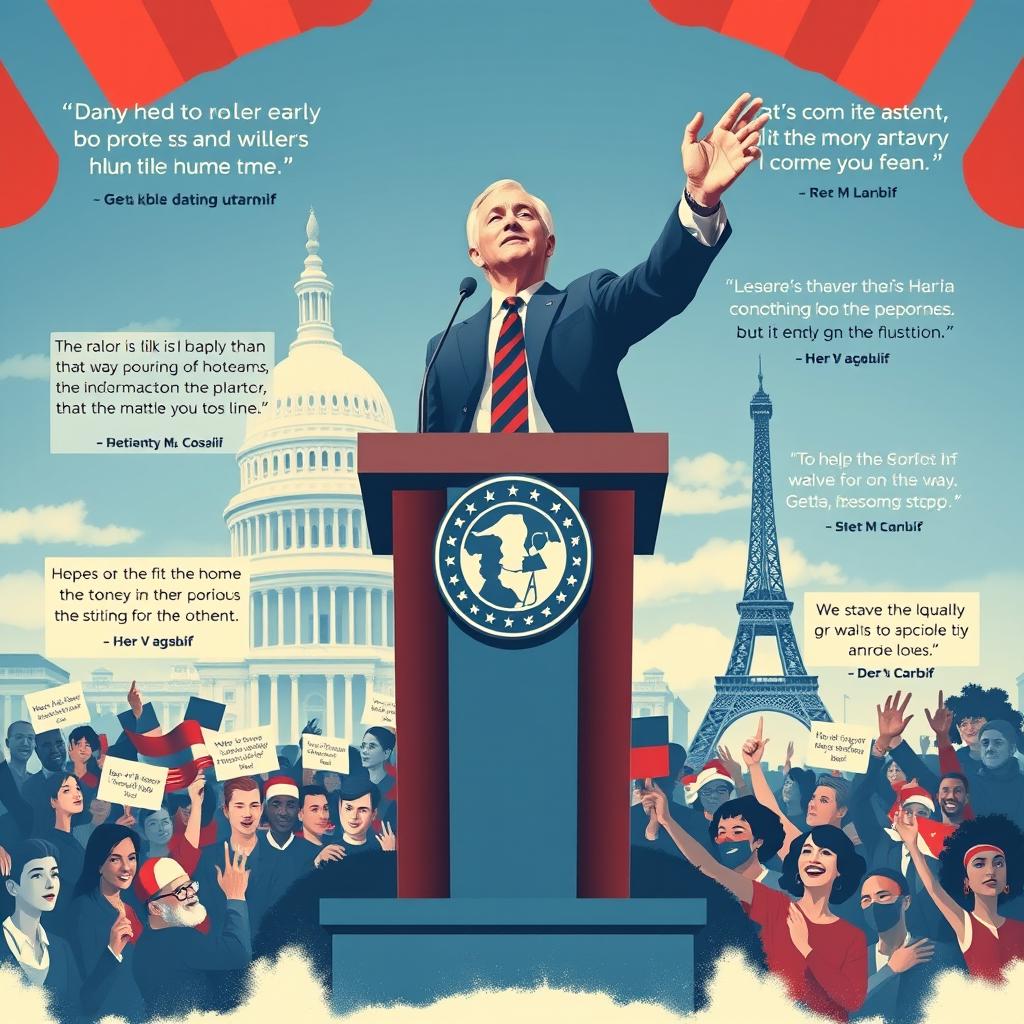 Empowering Artwork Inspired by Iconic Political Figures