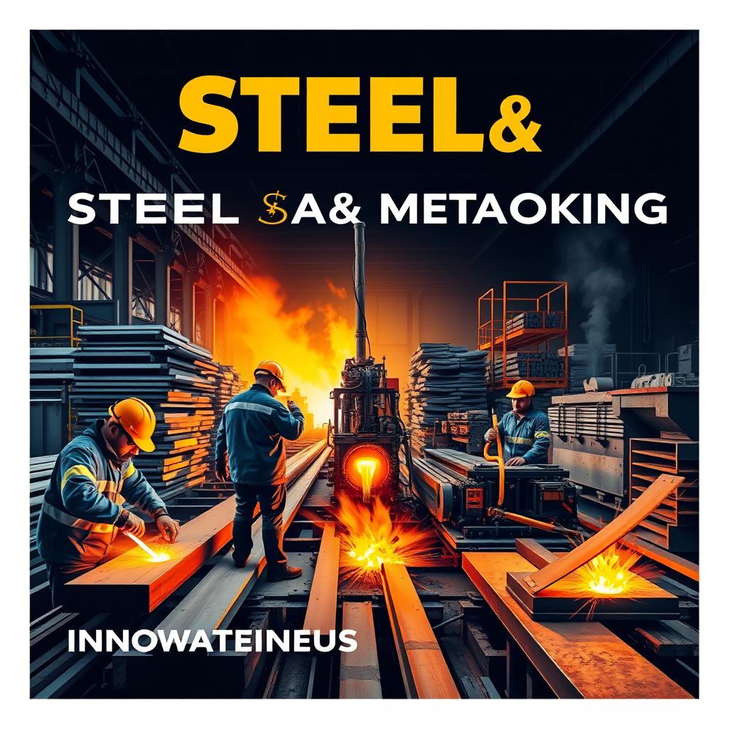 Dynamic Metalworking Company Poster Design | Craftsmanship & Innovation