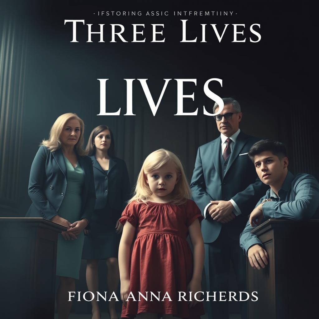 Three Lives - A Gripping Story Cover by Fiona Anna Richards