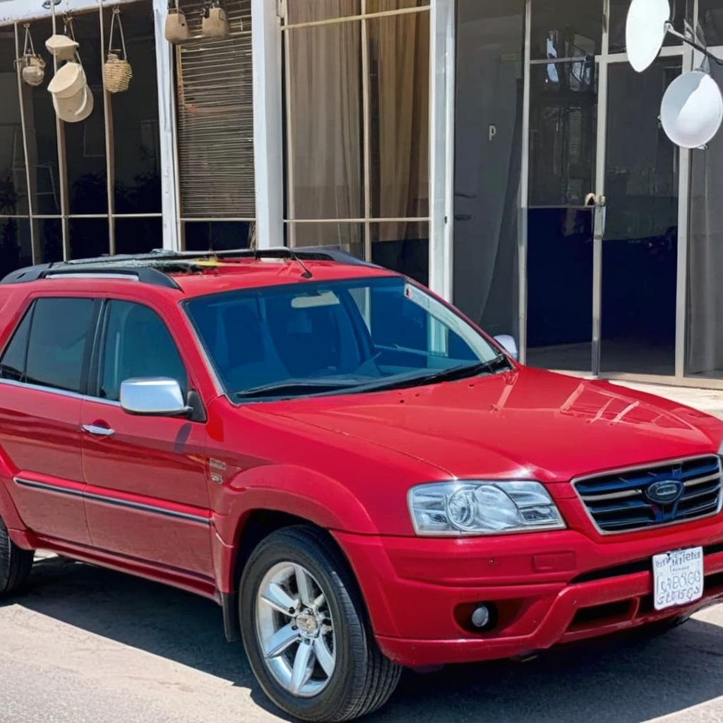 Sleek Red Sporty Compact SUV: Redefining Style and Performance