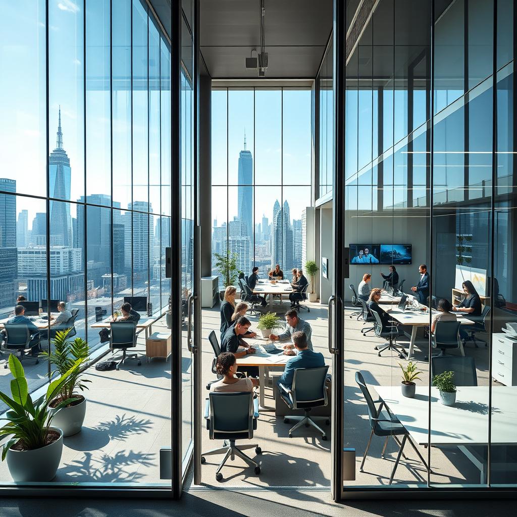 Resilience in Business: A Modern Office Inspired by Challenges and ...