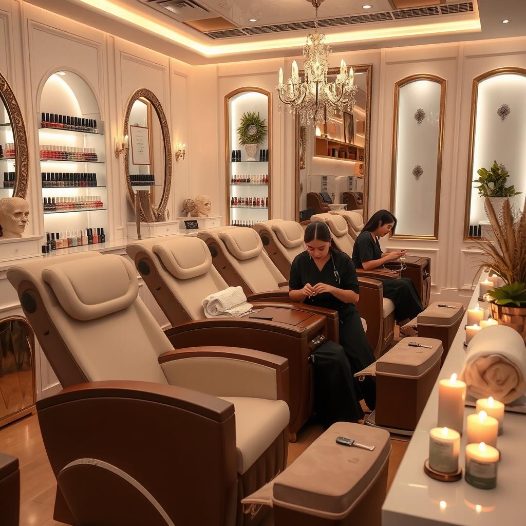 Indulge in Luxury: Experience the Perfect Nail Spa Ambiance