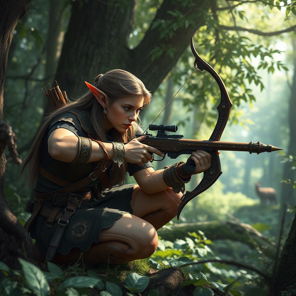 Mystical Elven Snipers: A Visual Journey Through Enchanted Forests