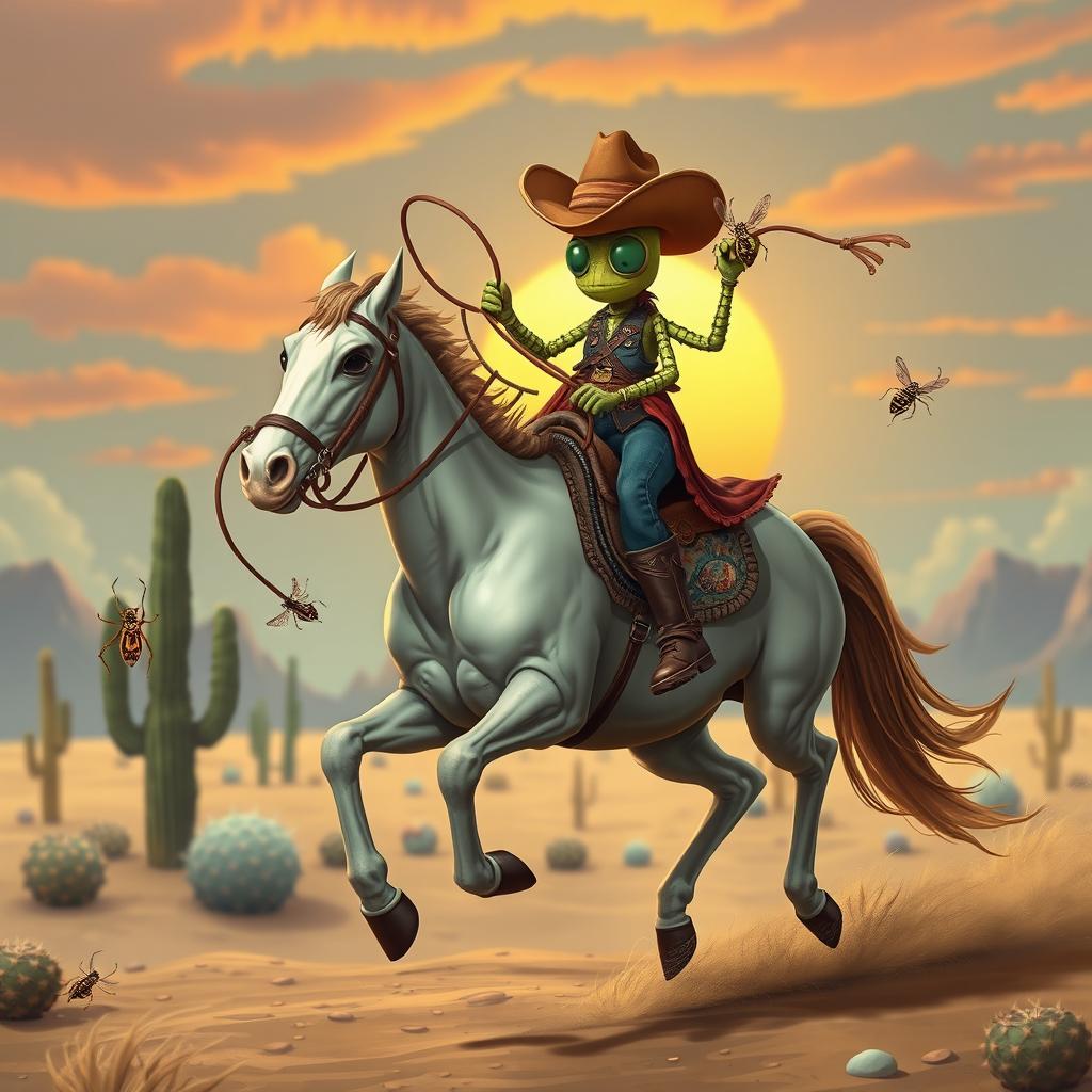 Cowboy Spider's Wild Ride