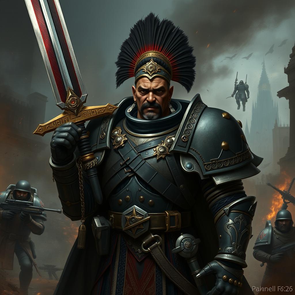 Fierce Indian Commissar: A Hero in the Warhammer 40K Universe