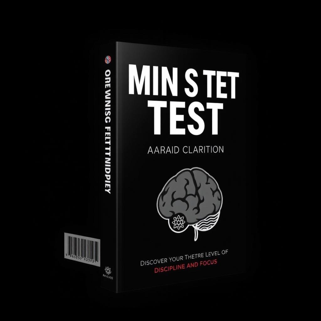 Dynamic Book Cover Designs for Mindset and Discipline