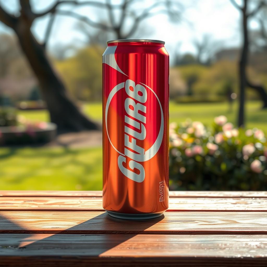 Realistic Soda Can Rendering - Capturing Refreshment and Design
