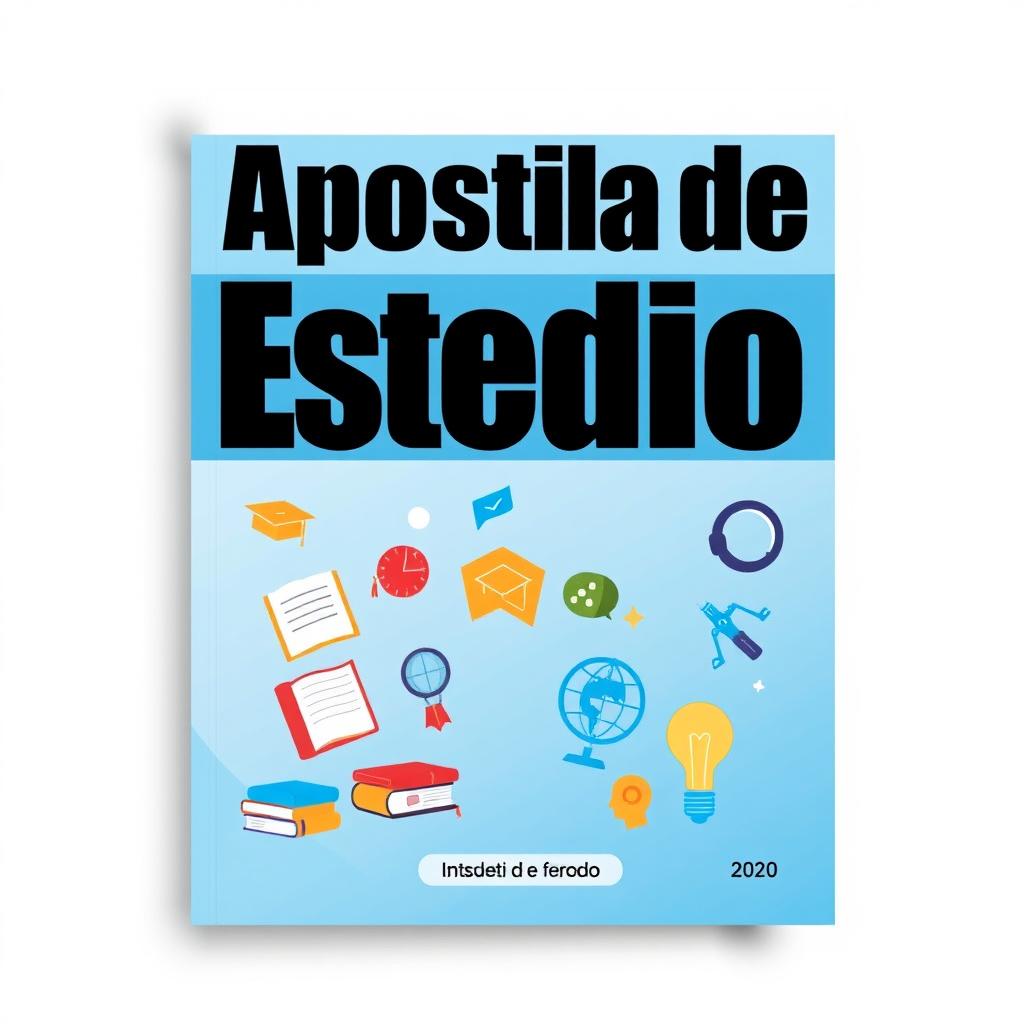 Engaging Study Guide Cover Designs for 'Introdução à Missiologia'