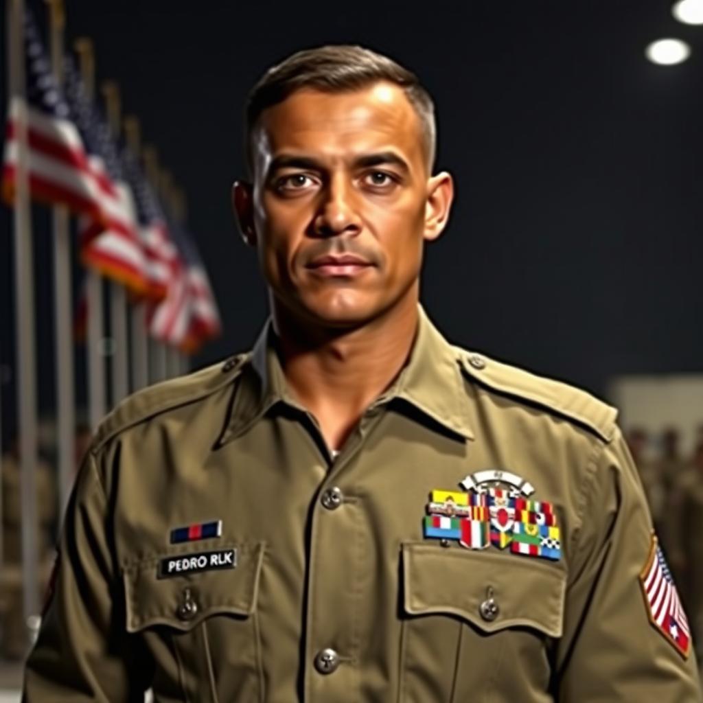 Strength and Leadership: The Portrait of General SR Pedro RLK