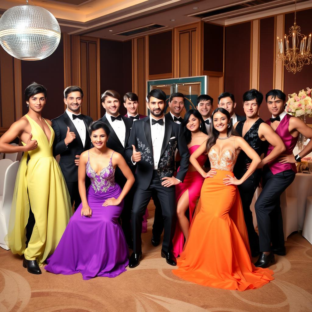Prom Dress Revolution: Men Dazzling in Style