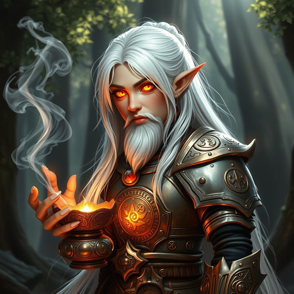 Legendary Dwarf Healer: A Tale of Strength and Magic