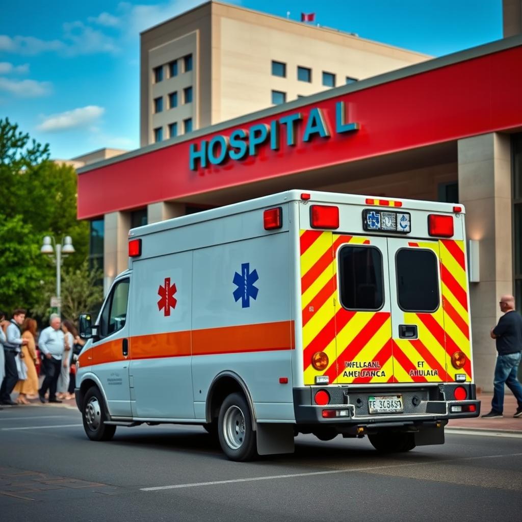 Emergency Ambulance in Action | Urban and Park Settings