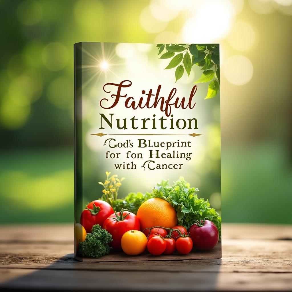 Faithful Nutrition Book Cover Design - A Healing Journey