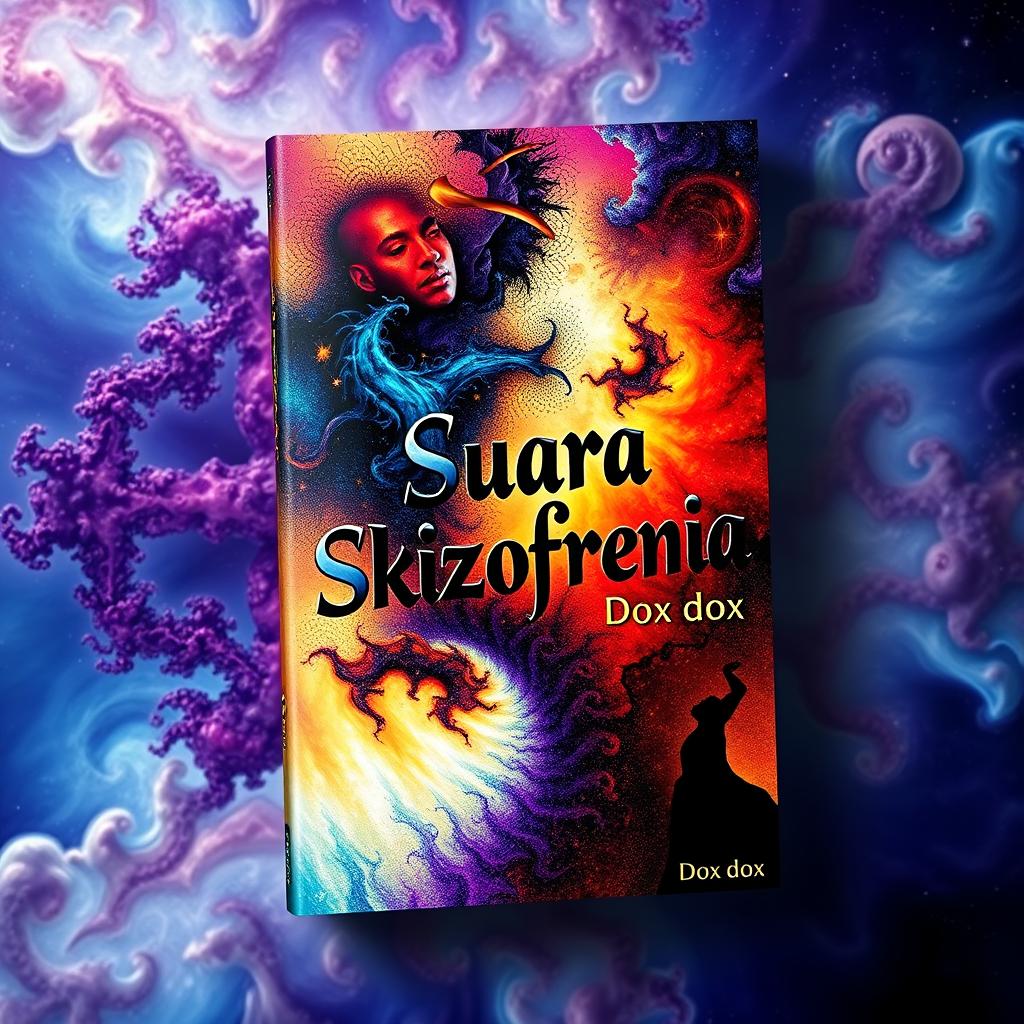 Surreal Book Cover Design for 'Suara Skizofrenia' by Dox dox