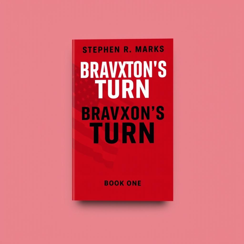 Vibrant Book Cover Design for 'Braxton's Turn' | Stephen R. Marks