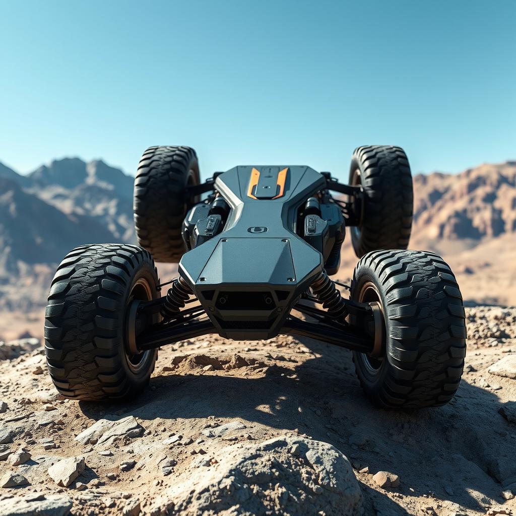 Futuristic Off-Road Chassis Design: Adventure Awaits