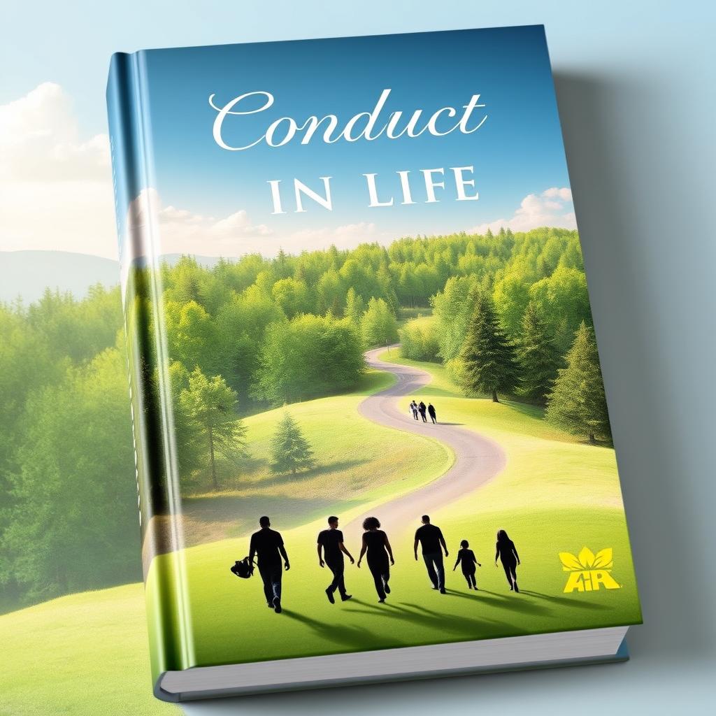 Explore the Journey of Life: A Captivating Book Cover Design