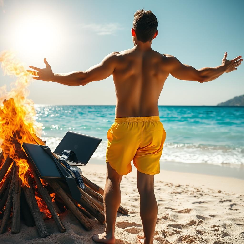 Ignite Your Night: Beach Bonfire Vibes