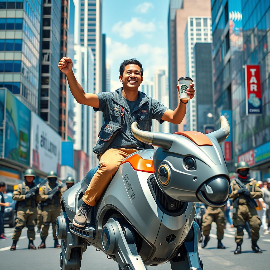 Futuristic Filipino Adventure: Joyride on a Robot Carabao