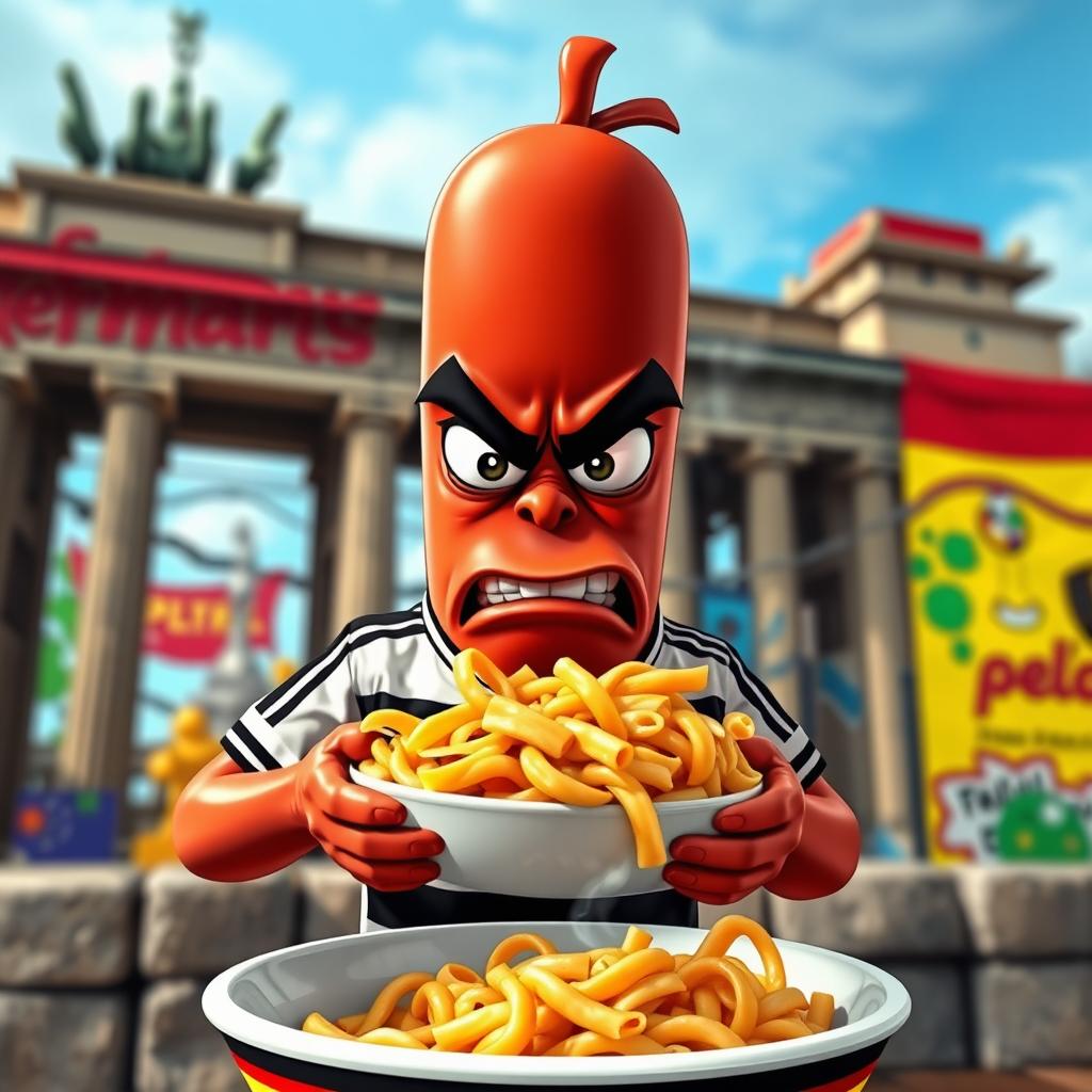 Angry Sausage vs Pasta: A Vibrant Berlin Scene