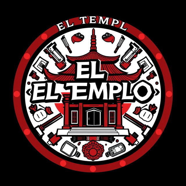 EL TEMPLO - Bold GTA V Inspired Logo