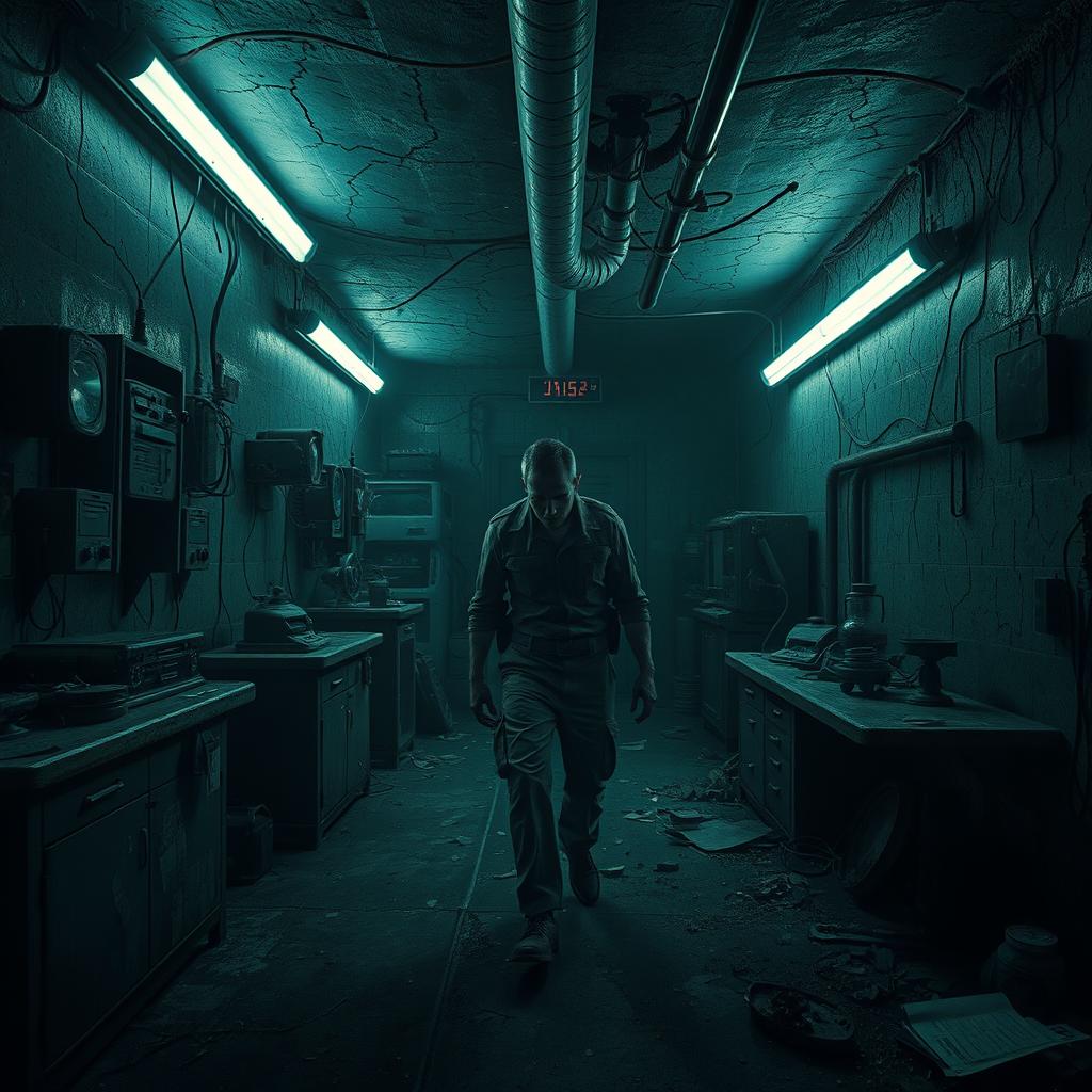 Explore a Surreal Horror Bunker: Unsettling Atmosphere & Psychological ...