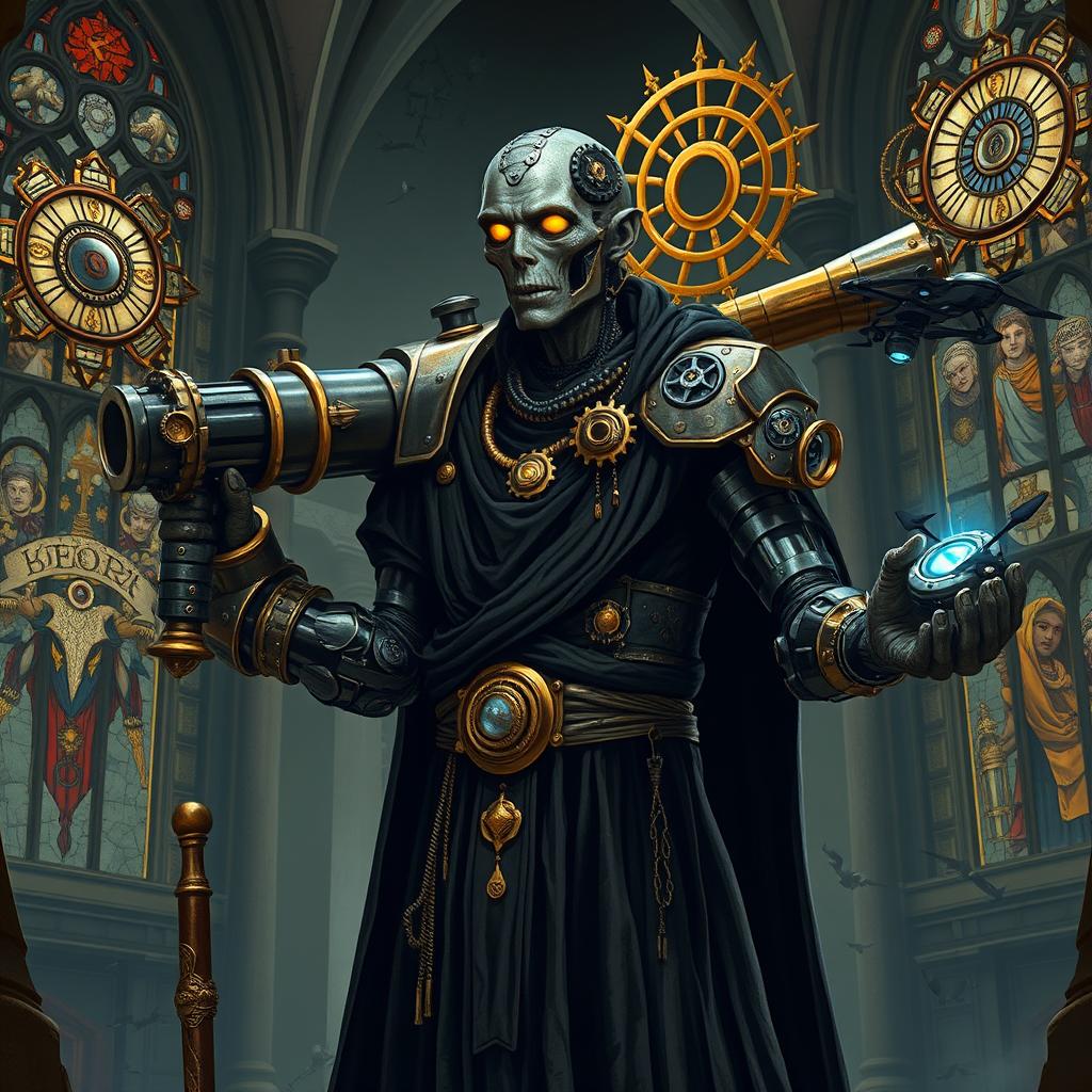 The Three Preachers of The Broken God: A Journey Through Divine Mechanics