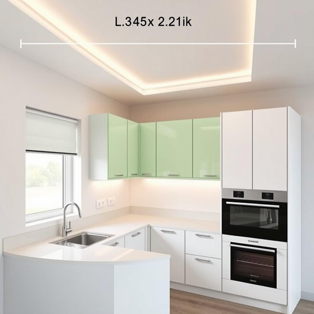 Modern Integrated Kitchen Design: L-Shape and Style