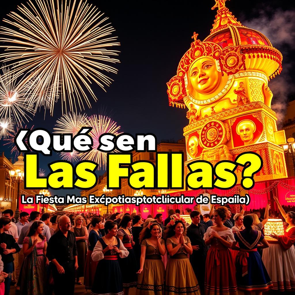 Vibrant Las Fallas Festival Thumbnail - Discover Spain's Spectacular ...