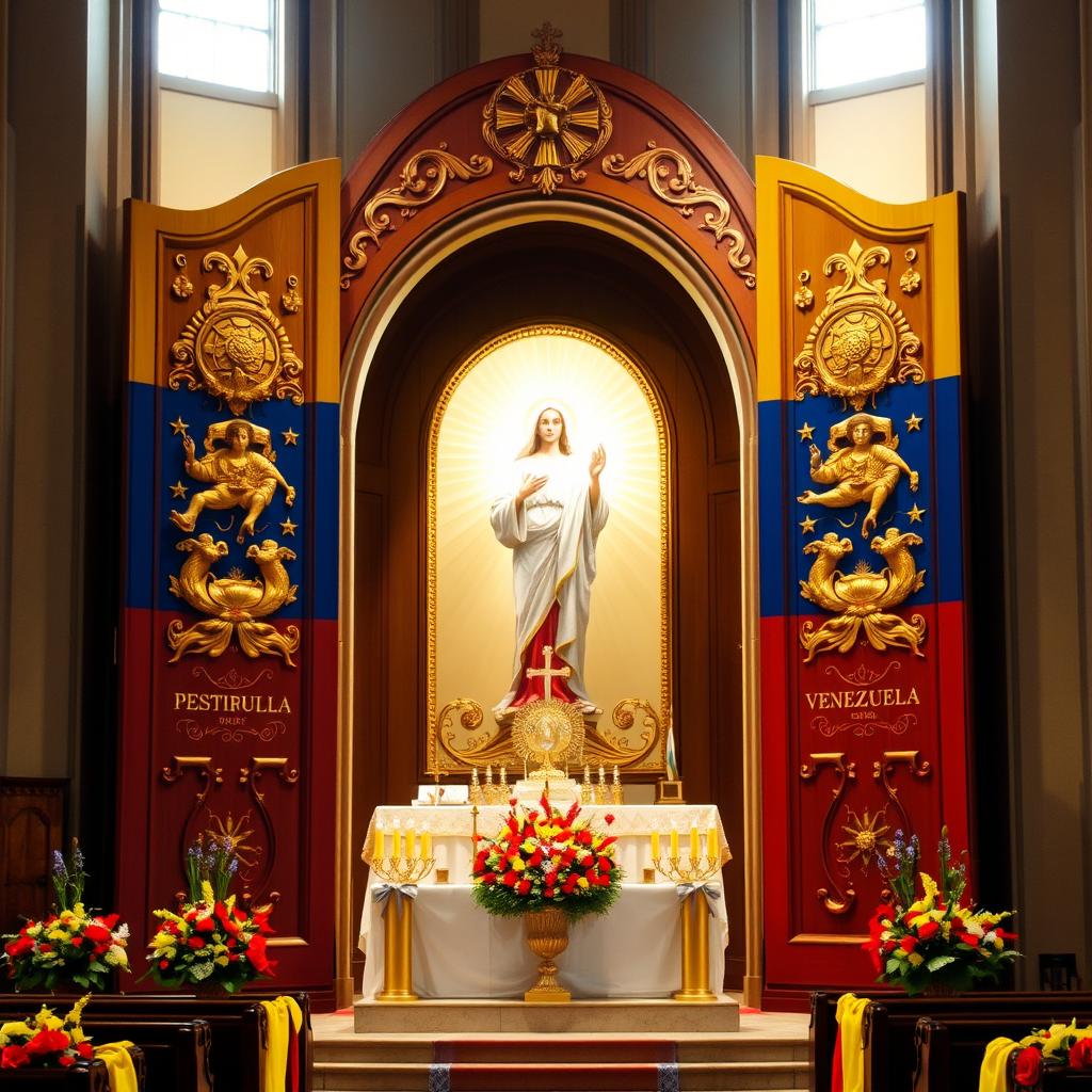 Altar for the Blessed Sacrament: A Divine Venezuelan Tribute