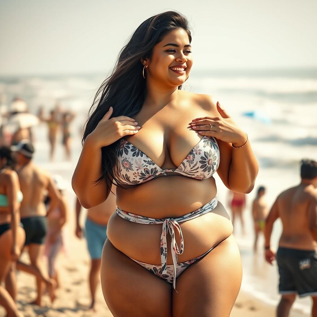 Bold & Beautiful: Celebrating Plus Size Confidence at the Beach