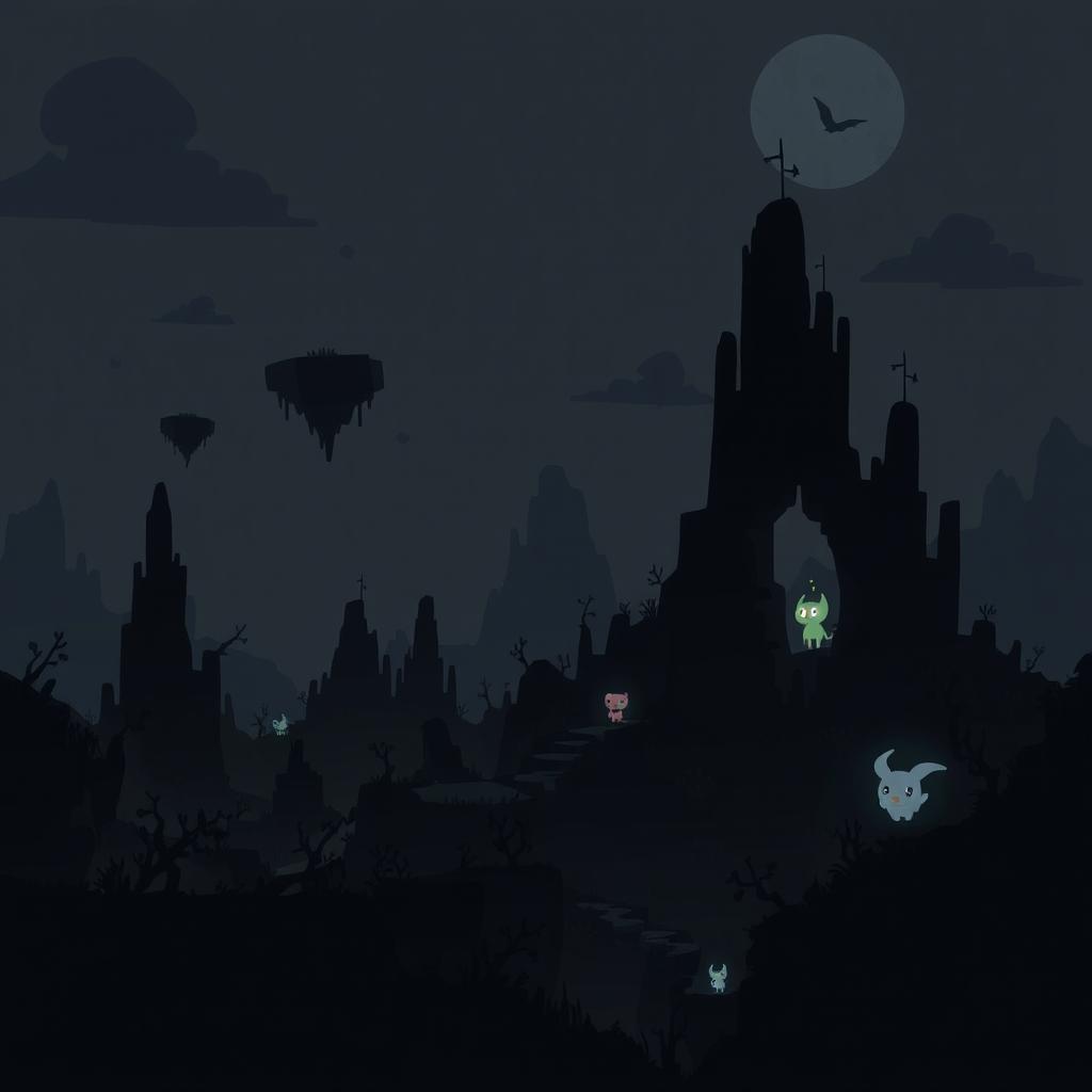 Whimsical Limbo Landscape: A Surreal Minecraft Art Journey