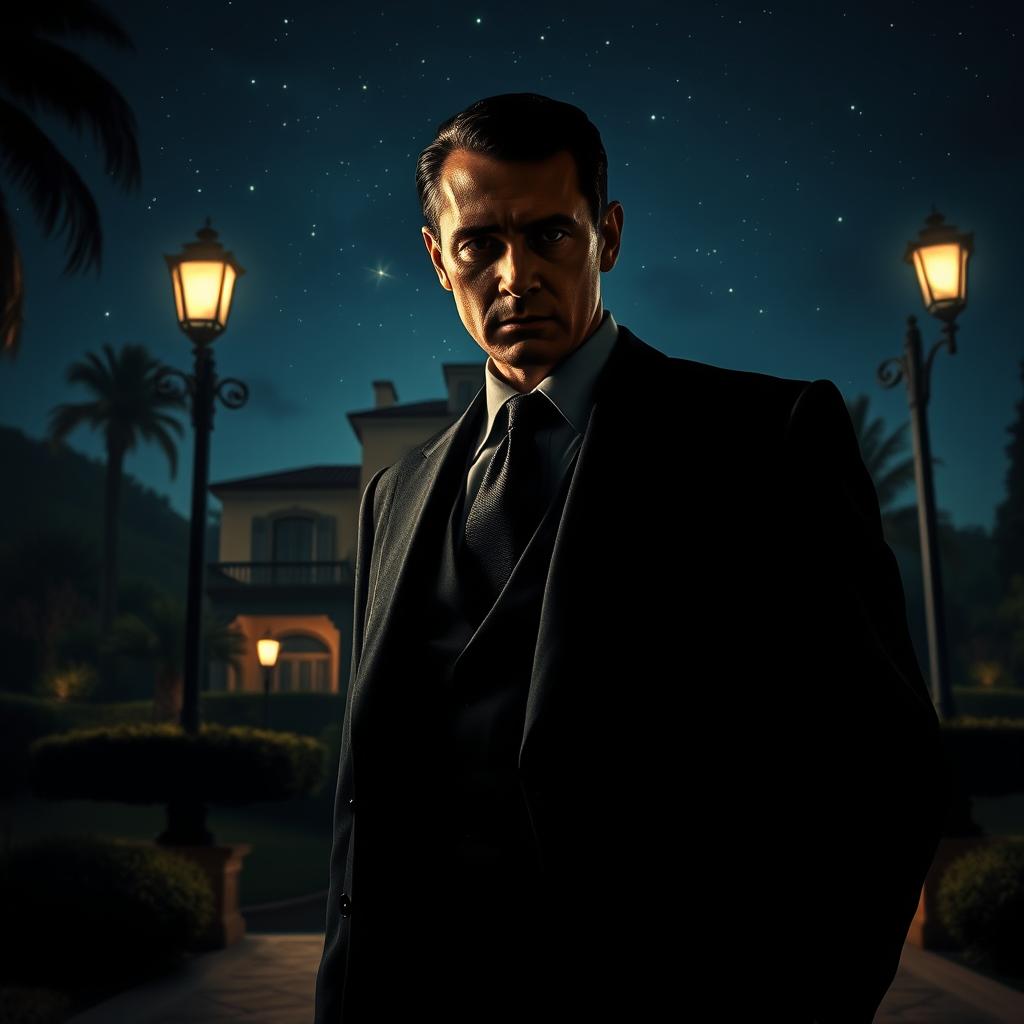 Mafia Movie Inspired Cinematic Scene - Iconic Journey into the Underworld