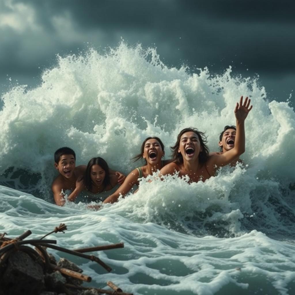 Joyful Ocean Adventures with Friends