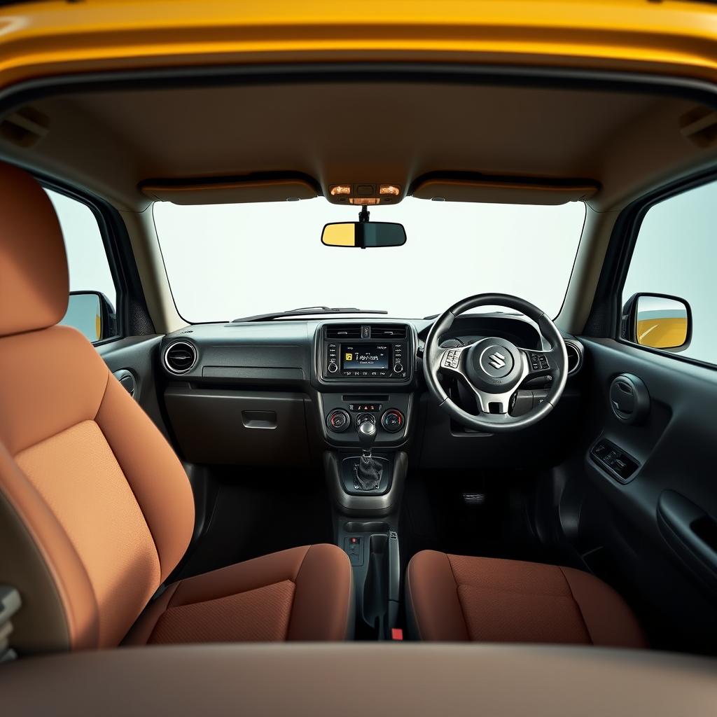 Explore the Modern Interior Design of the Suzuki Jimny 4-Door
