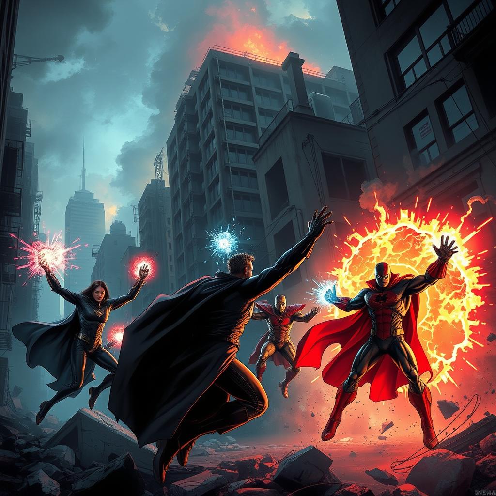 Dystopian Heroes Rise: The Godwave Chronicles