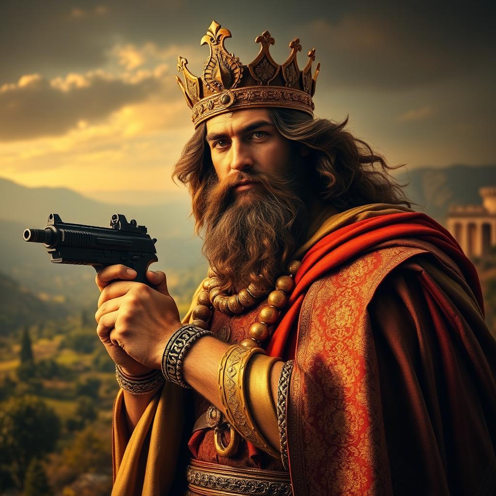 Majestic AI Depiction of Cyrus the Great – A Timeless Ruler Reimagined