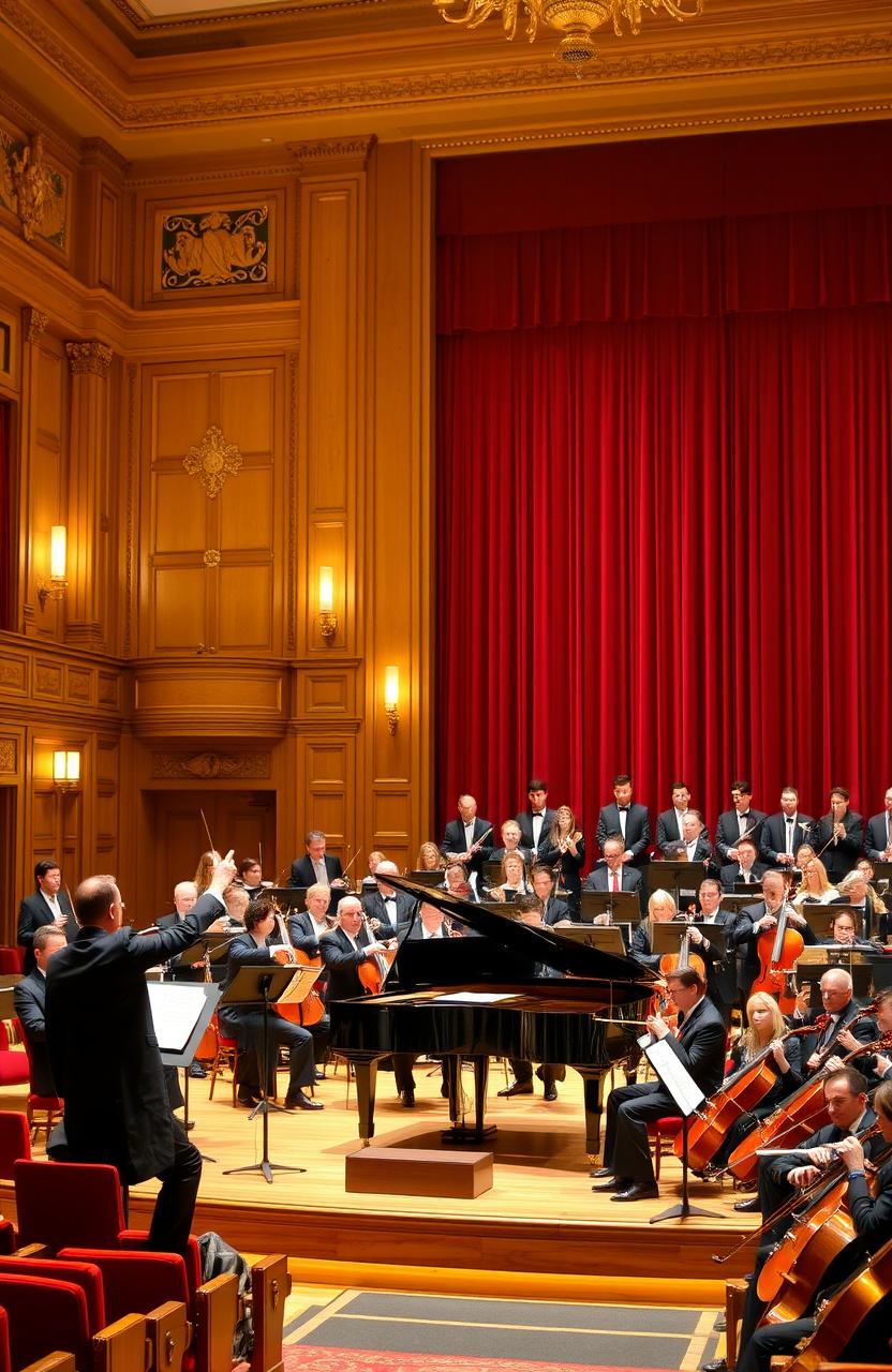 A Grand Orchestra Performance - Elegance in Harmony