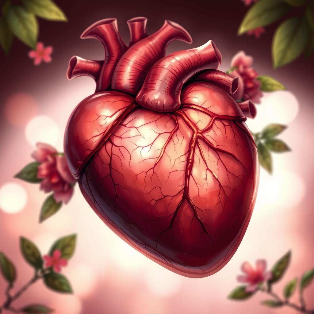 Intricate Heart Illustration - A Stunning Representation of Love and Life
