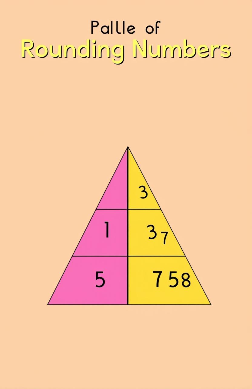 Educational Cover Design: Rules of Rounding Numbers with Pyramid ...